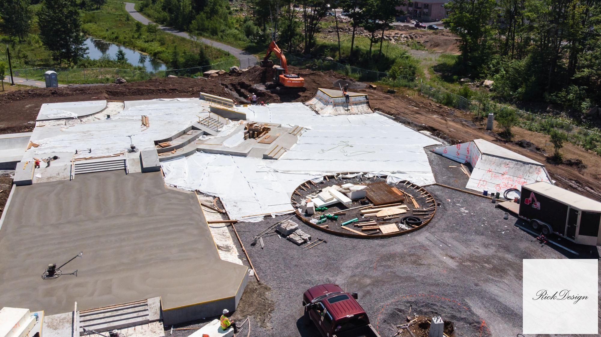 Construction Skatepark Saint-Jérôme